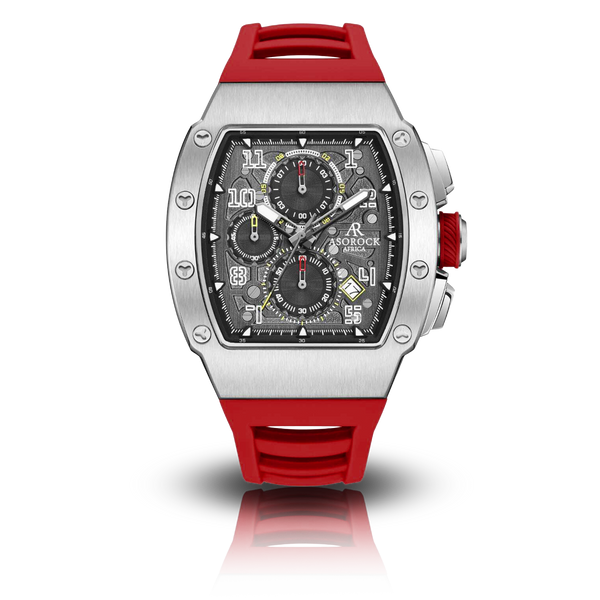 Asorock watches Rosegold/Black Motorsport GT richard mille homage style ...