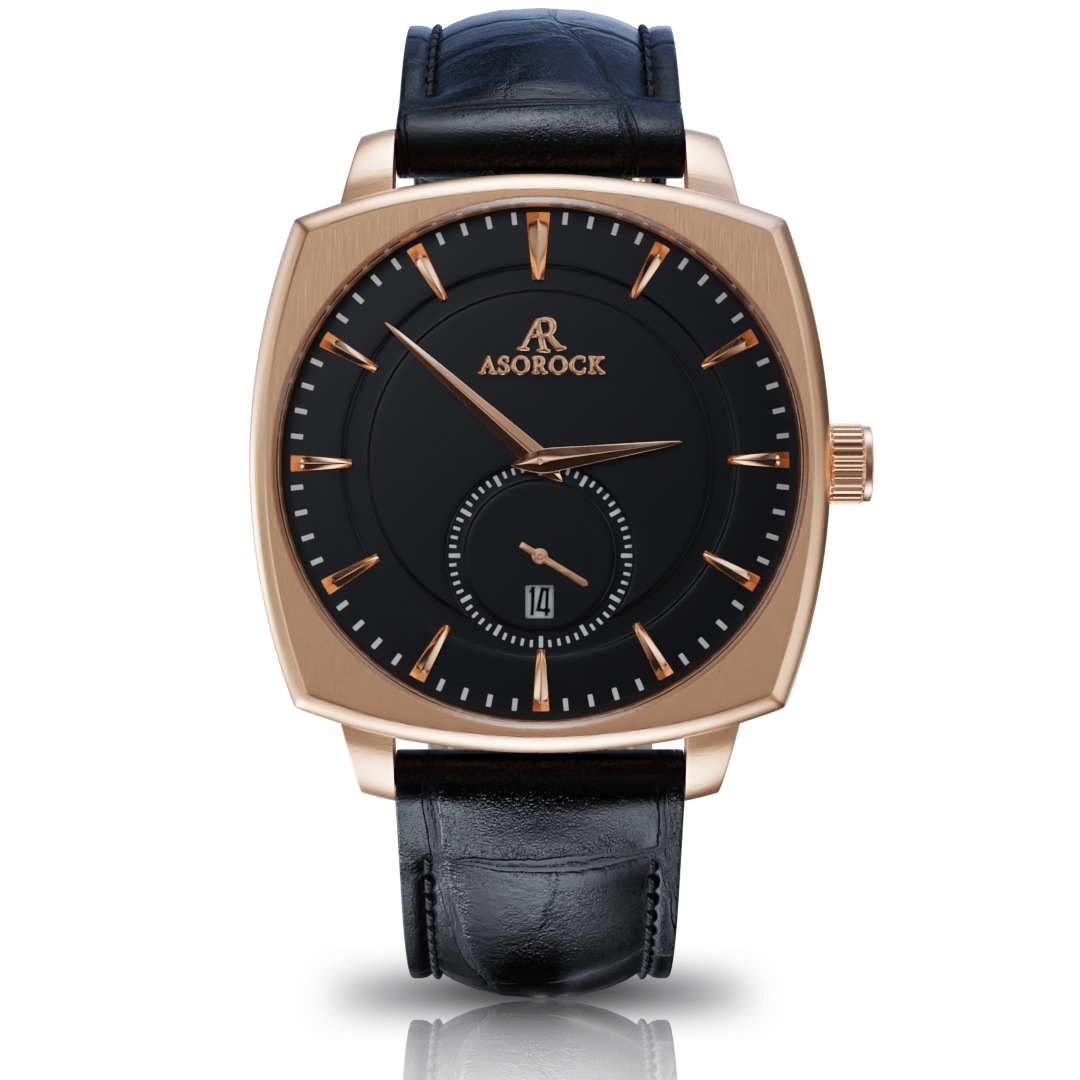 Asorock Watches Of Nigeria Monolith Wrist watch in RoseGold/Black ...