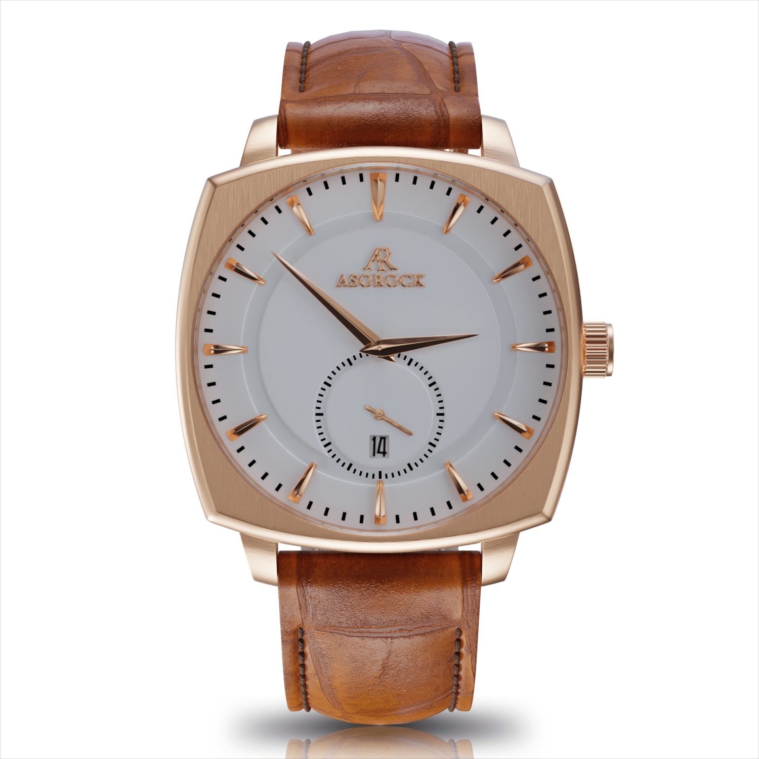 Asorock Watches Of Nigeria Monolith Wrist watch in RoseGold/White ...