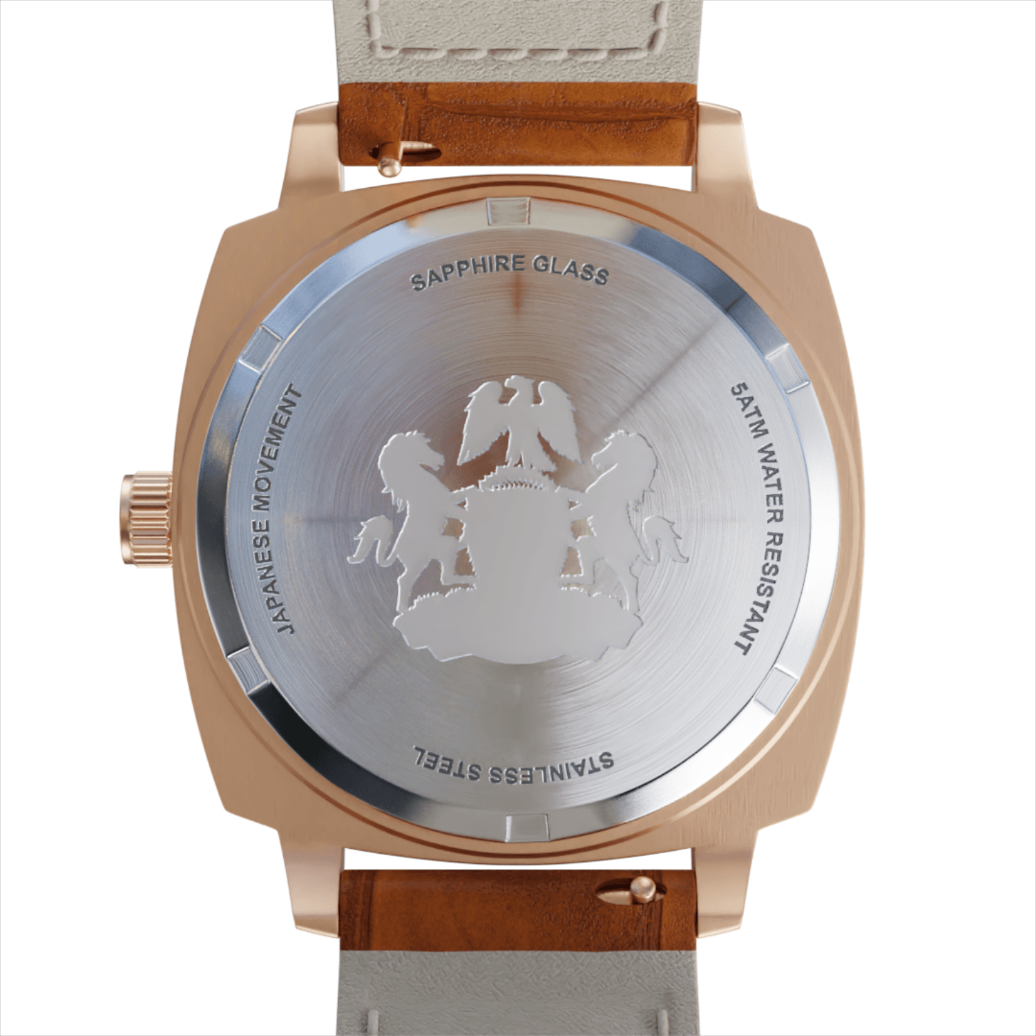 Asorock Watches Of Nigeria Monolith Wrist watch in RoseGold/White ...