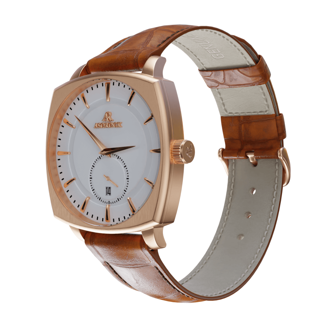 Asorock Watches Of Nigeria Monolith Wrist watch in RoseGold/White ...